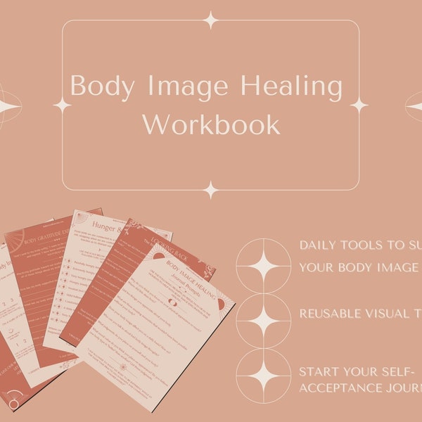 Body Acceptance Worksheets - Etsy