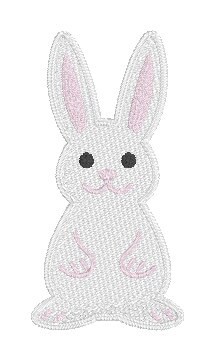 Easter Bunny 3 Sizes Digital Embroidery Design - Etsy