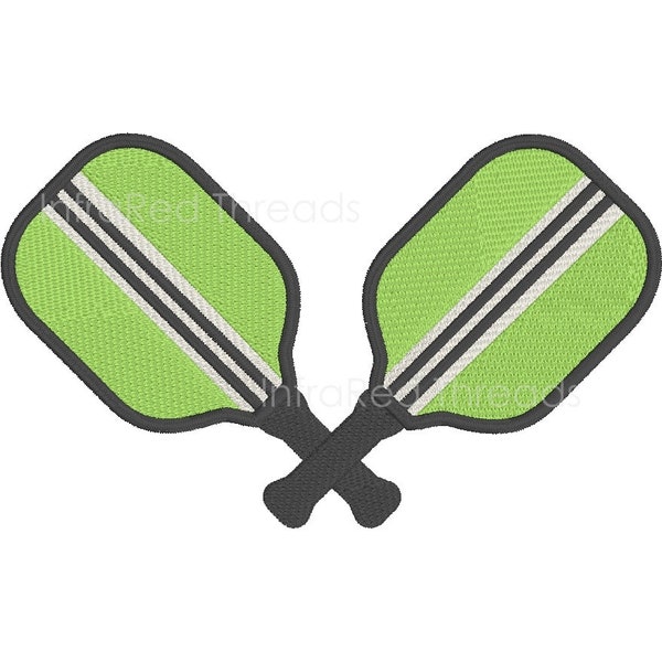 Embroidery Design Pickleball Racket - Etsy