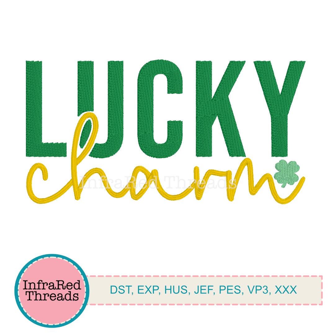 Lucky Charm- Digital Embroidery Design - Etsy
