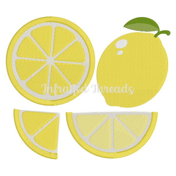 Lemon Applique - Etsy