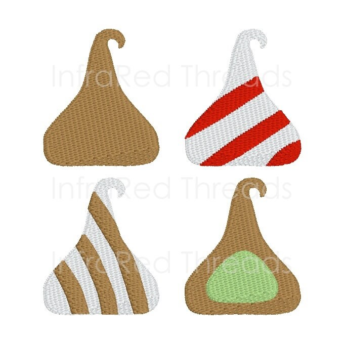 Chocolate Chips 4 Flavors Digital Embroidery Design - Etsy