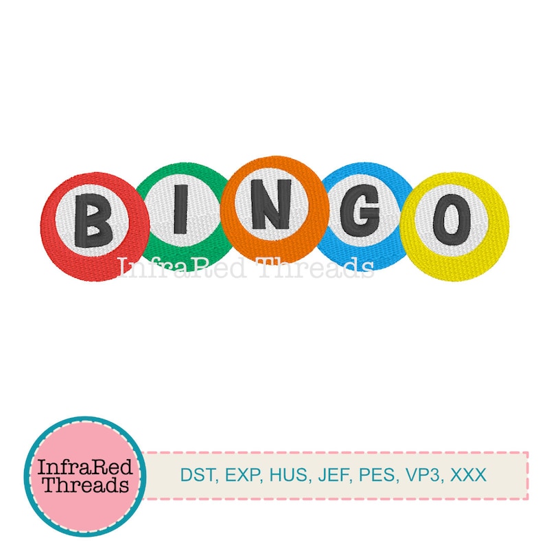 Bingo Patterns Colorful - Etsy