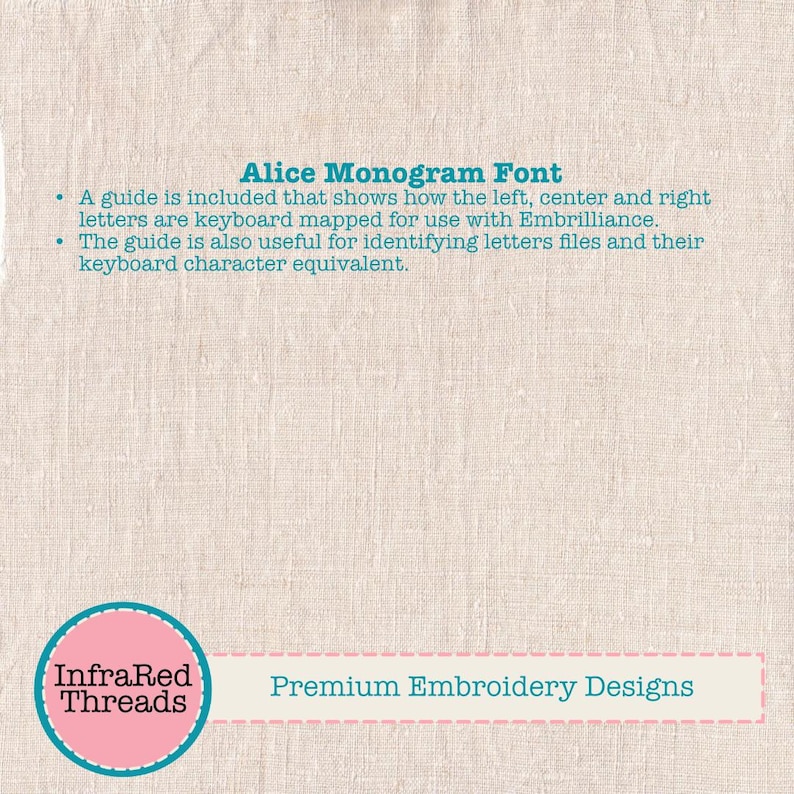 Alice Monogram Letters Embroidery Font – Elegant Curled Lettering - BX ...