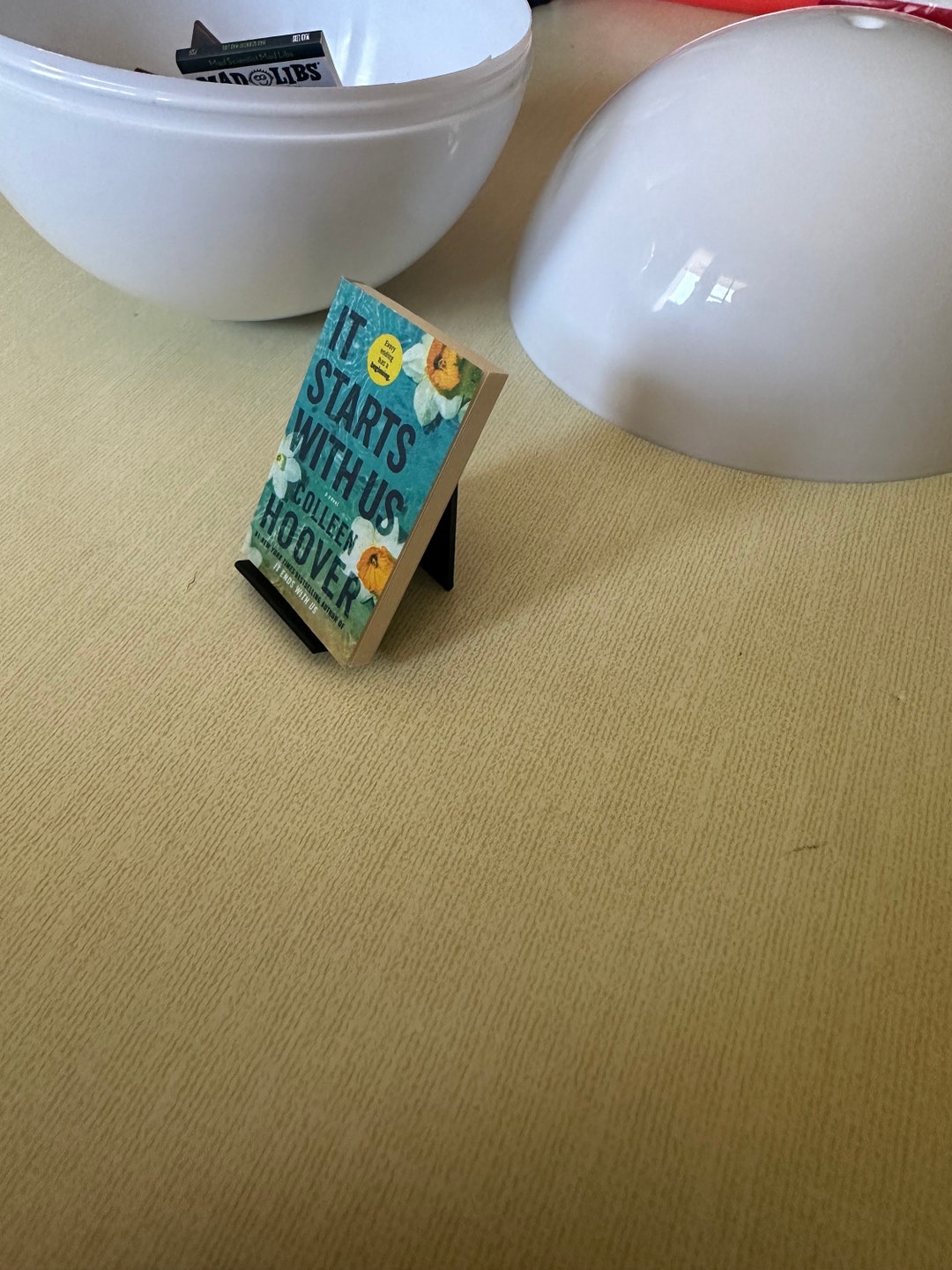 3D Printed Mini Book Stand (set of 4) - Etsy