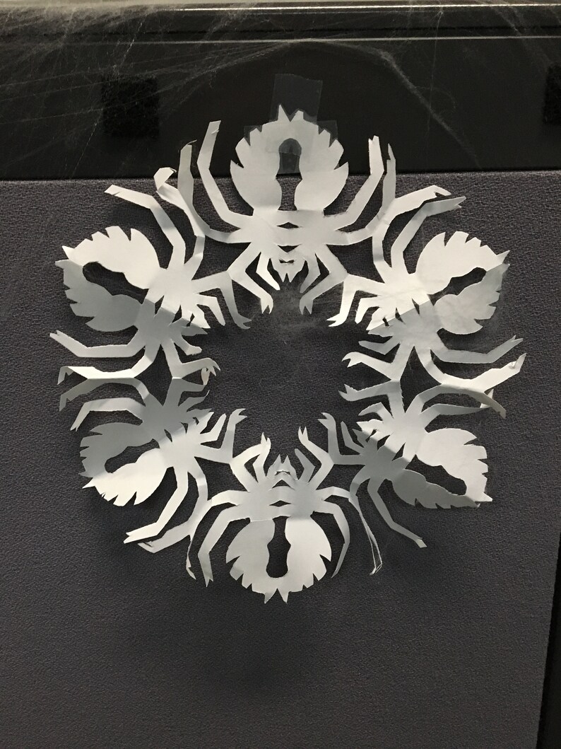 Spooky Snowflakes, A Fun Halloween Activity Book - Etsy