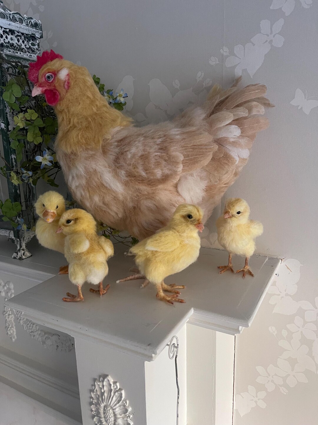 Needle Felted Realistic Chick Easter Birthday Gift - Etsy