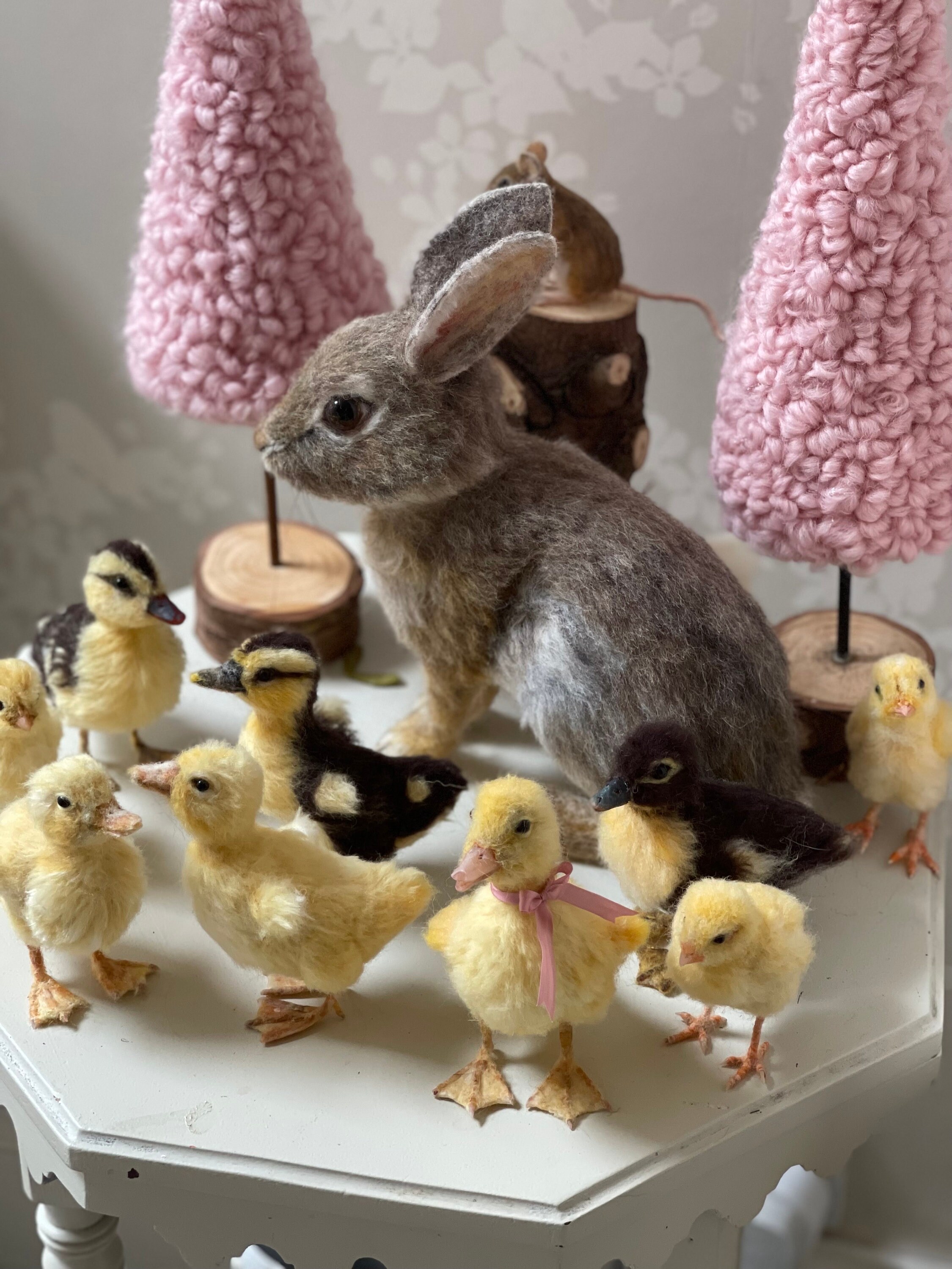 Needle Felted Realistic Wild Duckling Chick Duck Easter Gift - Etsy