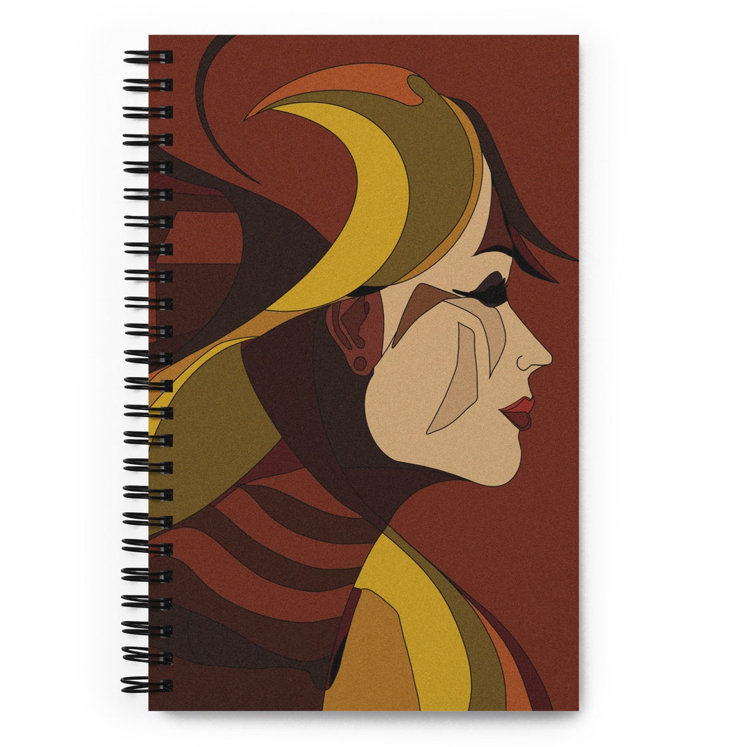 Spiral Notebook, Cute Spiral Notebook, Custom Notebook,5-8inc Notebook ...