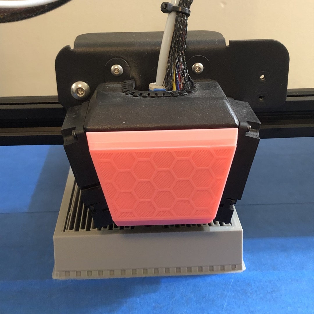 Ender 3 Max Hotend Fan Cover With Texture Pack 3D Model by CUBEᴰ - Etsy