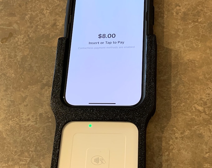 Square Reader POS for iPhone 14 Pro With Otterbox Defender 3D Model by ...
