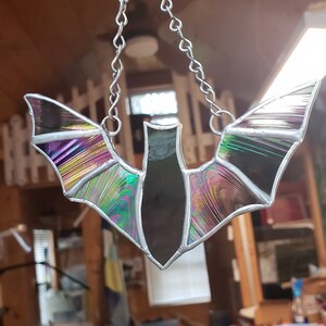 Stained Glass Bat Suncatcher - Etsy