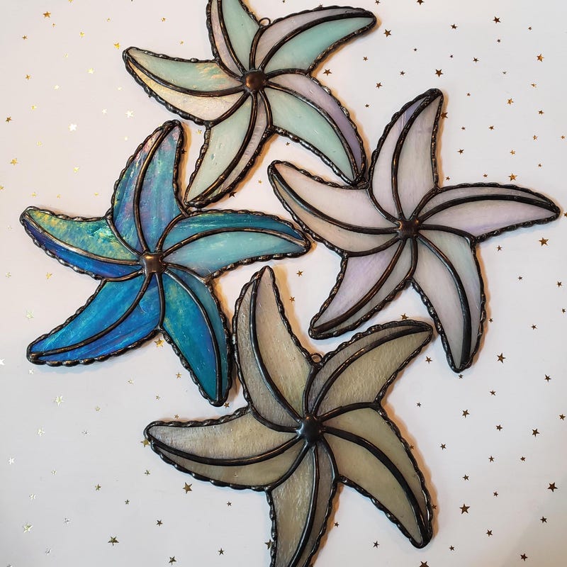Glass Starfish - Etsy