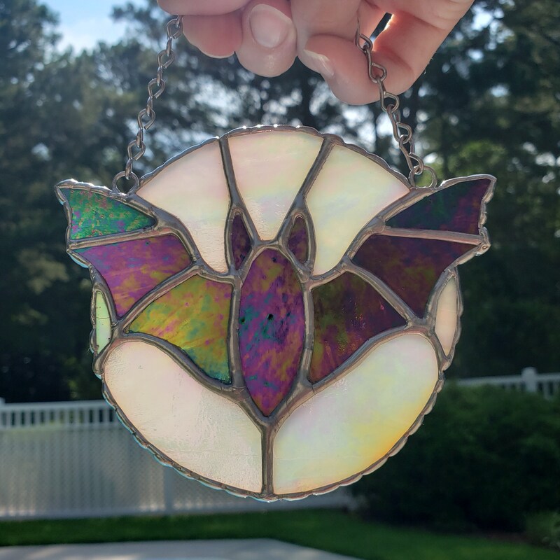 Bat Suncatcher - Etsy
