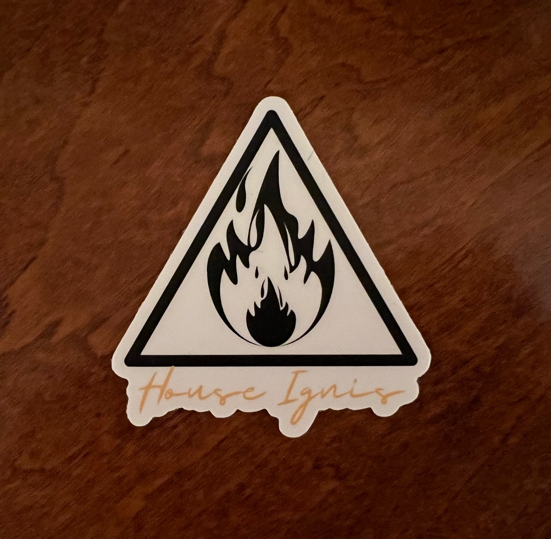 Zodiac Academy House Ignis Sticker, Darius Acrux, Zodiac Houses, Zodiac ...
