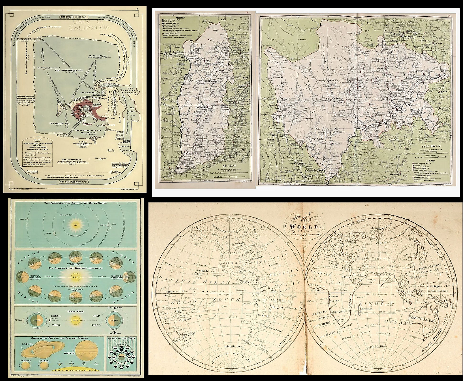 Maps, Atlases, Charts and Cartography 200 BOOKS Map Making, Rare World ...