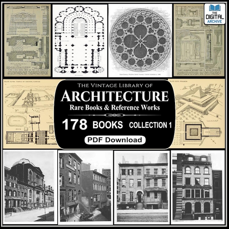 178 Architecture Books – Building Construction & Design Plans ...