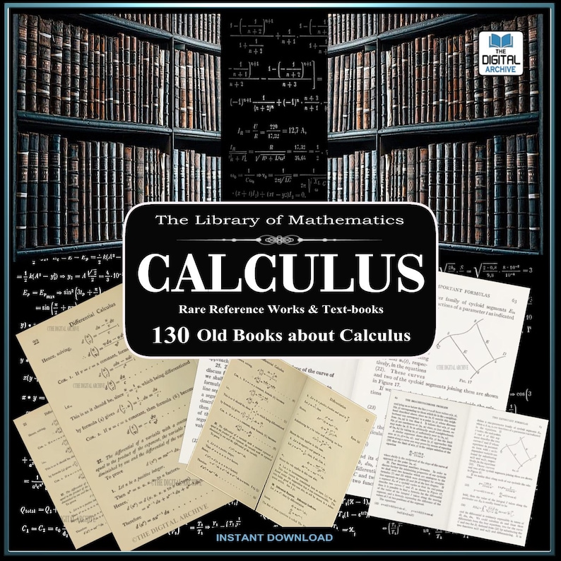 130 CALCULUS BOOKS - Mathematics Rare Old Maths Text-books, Reference ...