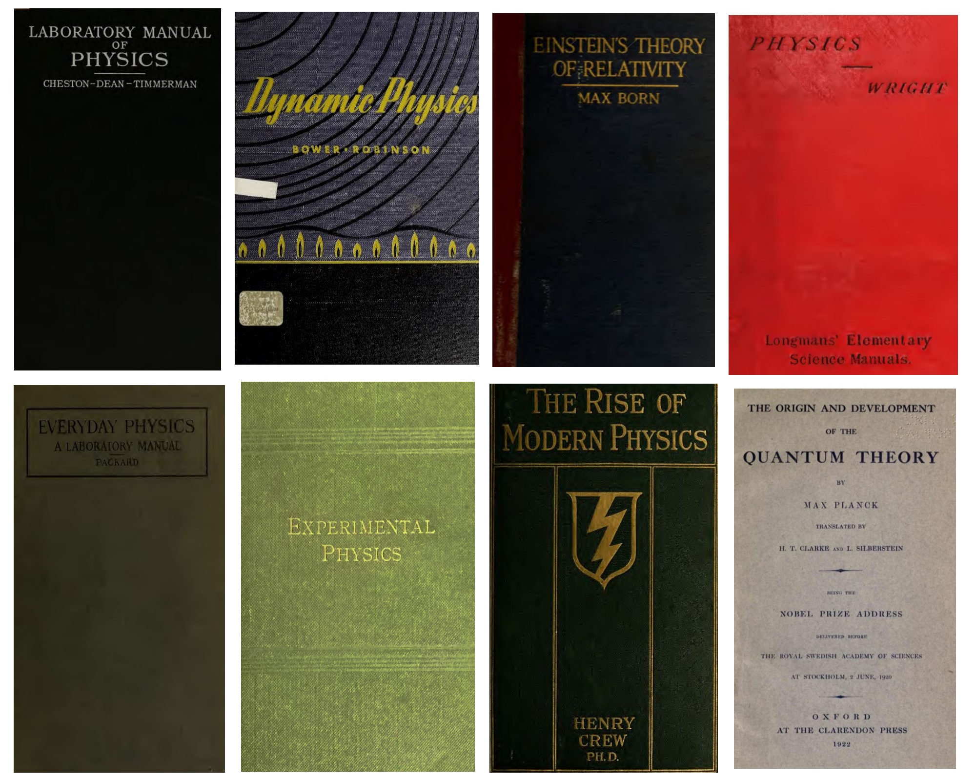 220 PHYSICS BOOKS: Classic Works, Text-books, Academic References ...