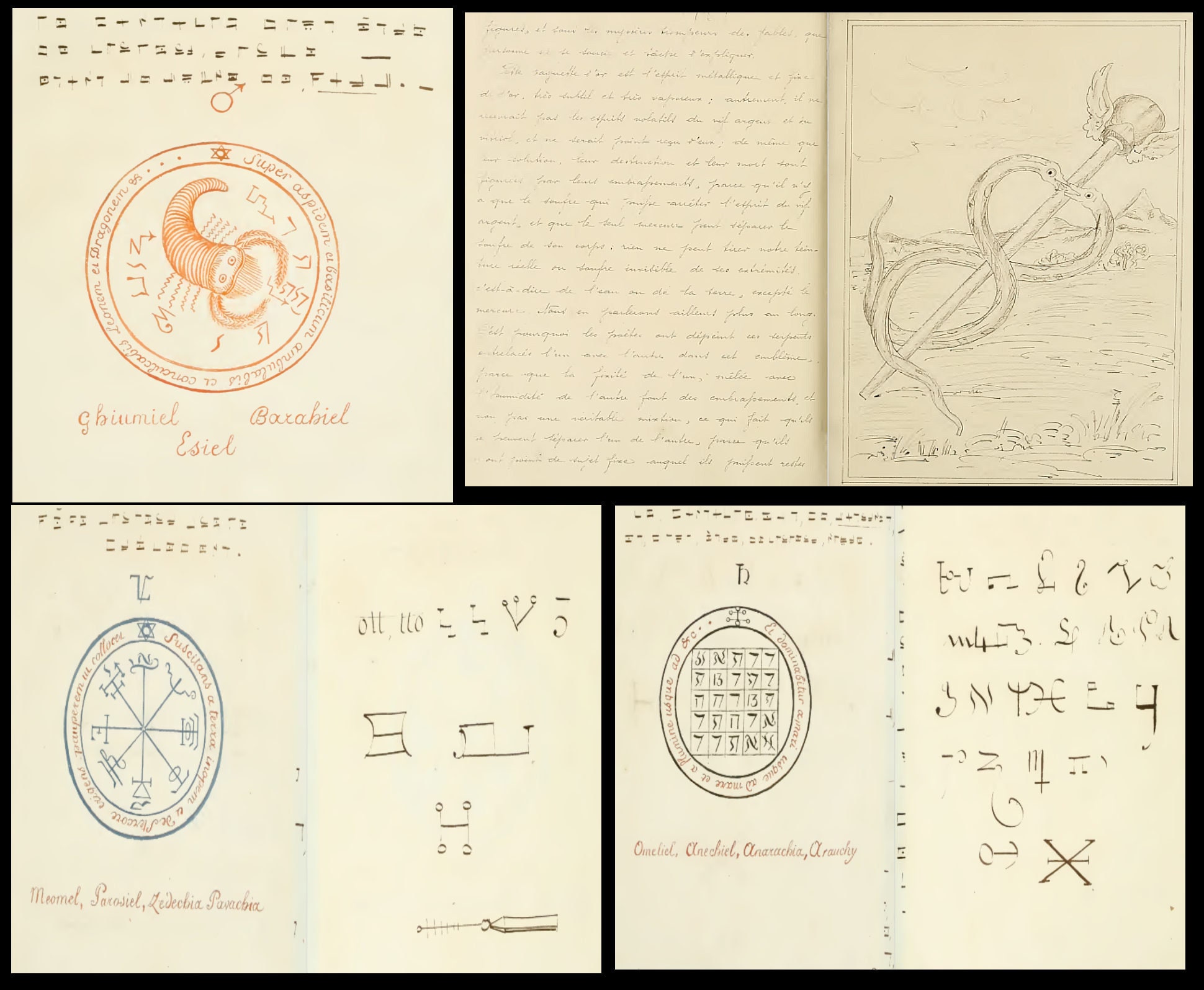 ALCHEMY & ALCHEMICAL MANUSCRIPTS 135 Old Books Ancient Medieval ...