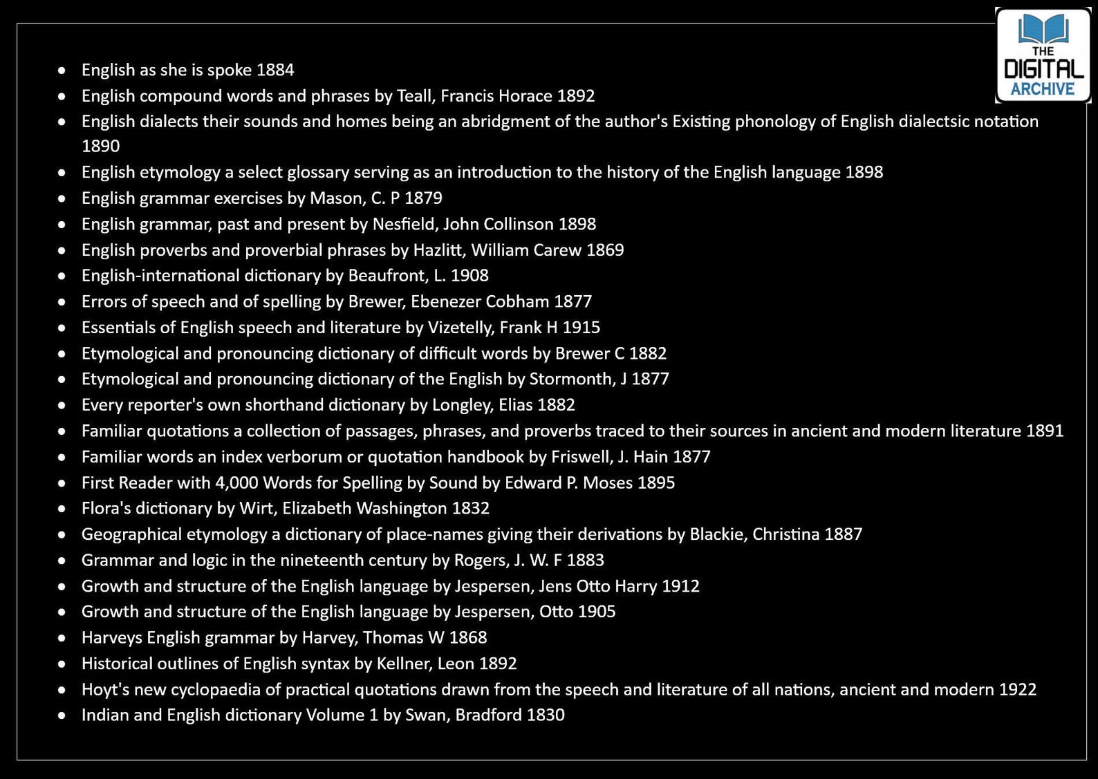 205 Rare English Language Books: Dictionaries, Thesaurus, Slang ...