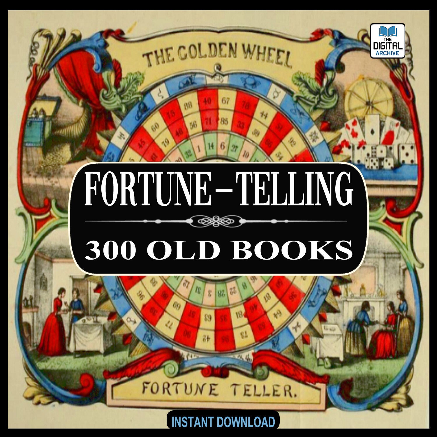 300 Old Fortune-telling Books: Rare Occult, Magic, Divination ...