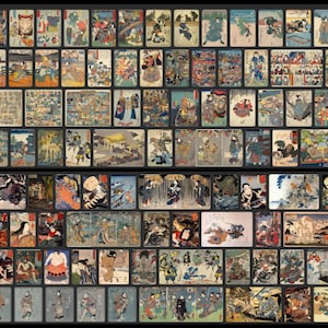 116 Japanese UKIYO-E STYLE Art Images - Artwork of Utagawa Kuniyoshi ...