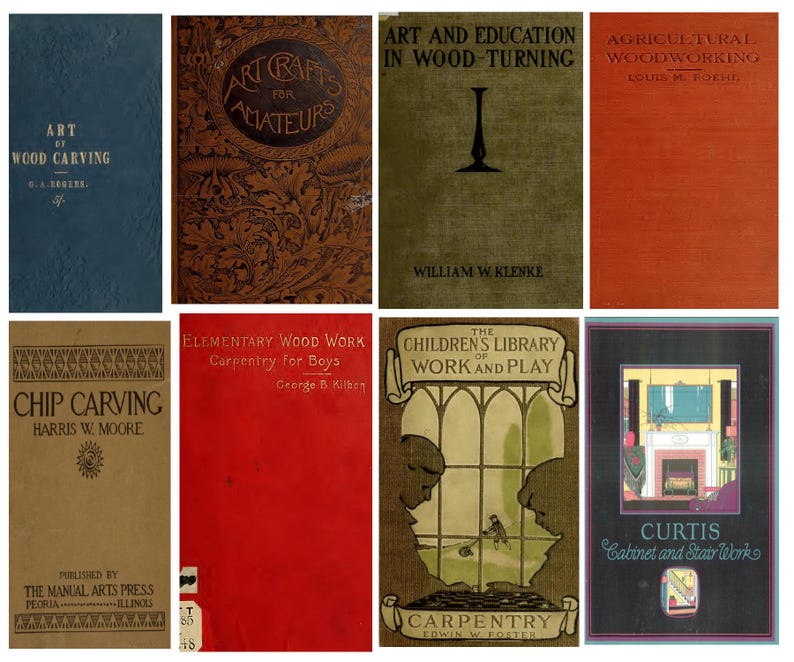 400 WOODWORKING BOOKS - Carpentry, Furniture Making, Wood Carving ...