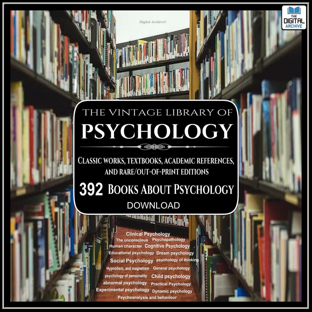 PSYCHOLOGY 392 BOOKS, Therapy, Behavior, Self-help, Mental Health, Mind ...