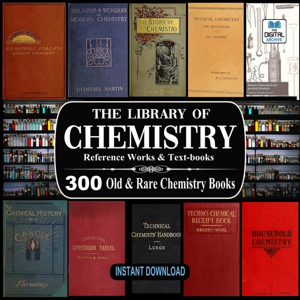 Old Chemistry Book - Etsy