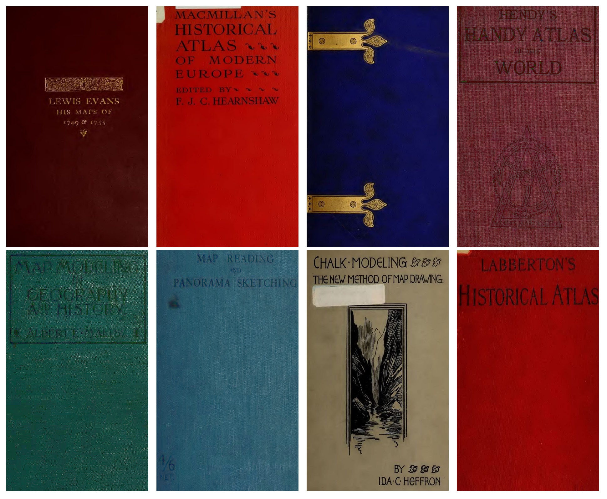 Maps, Atlases, Charts and Cartography 200 BOOKS Map Making, Rare World ...