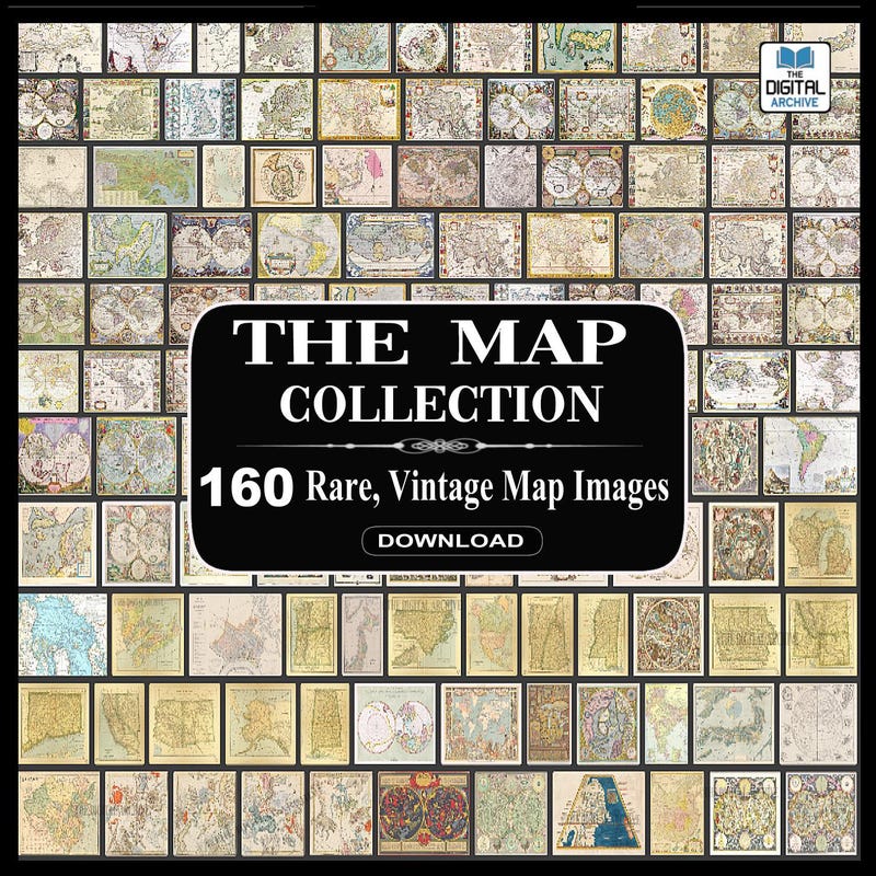 Google Old Maps - Etsy UK