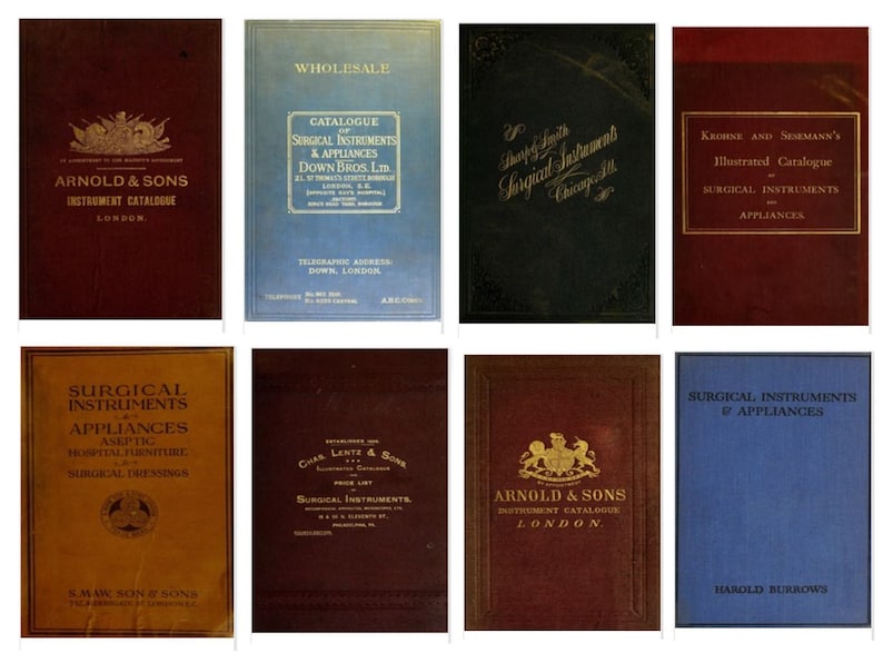 SURGICAL INSTRUMENTS: 60 Rare Books Illustrated Catalogs, Surgeons ...