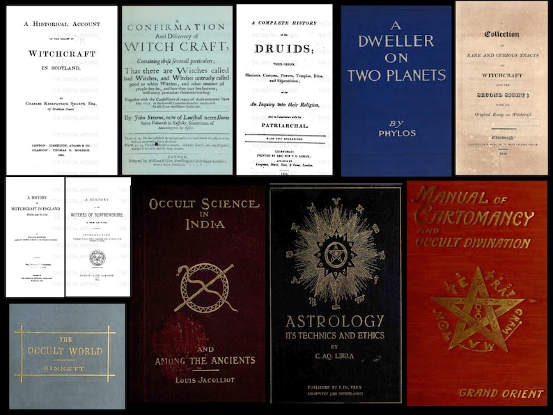 416 Rare Witchcraft & Occult Books (download) - Etsy