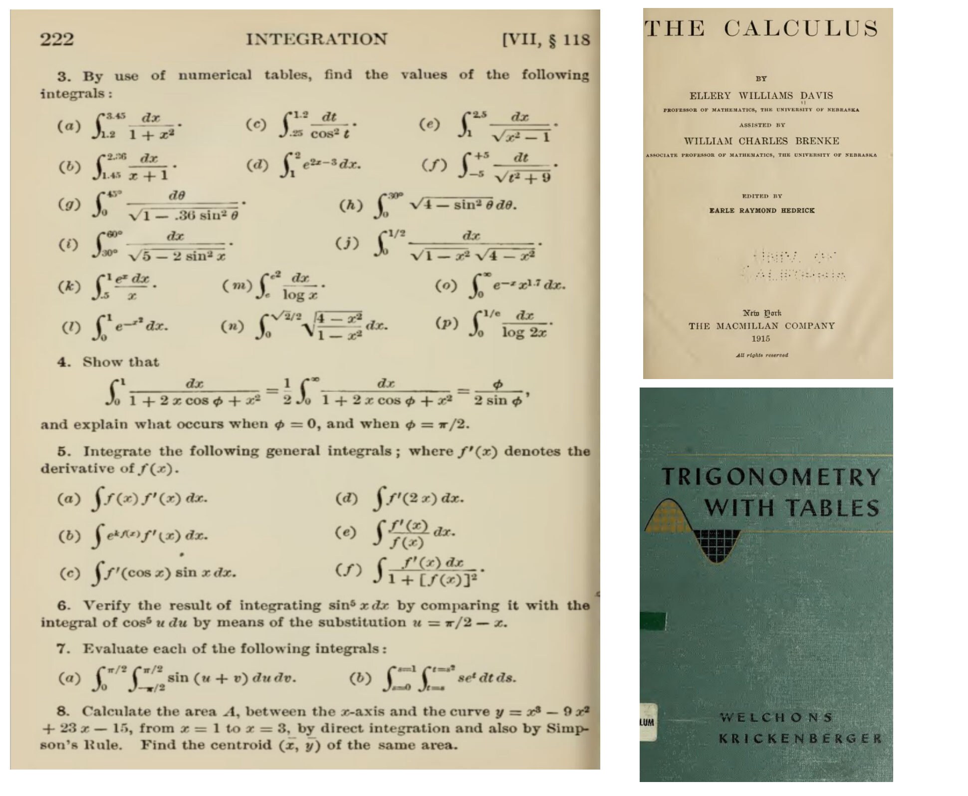 300 MATHEMATICS BOOK LIBRARY Maths Old, Rare, Textbooks, Calculus ...