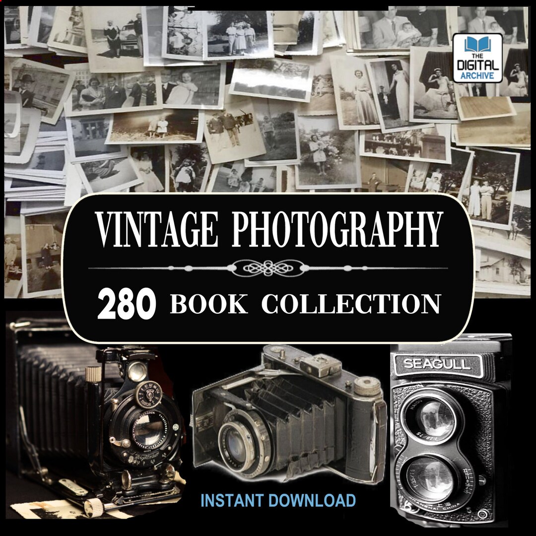 280 Vintage Photography Books: Early History & Camera Technology - Rare ...