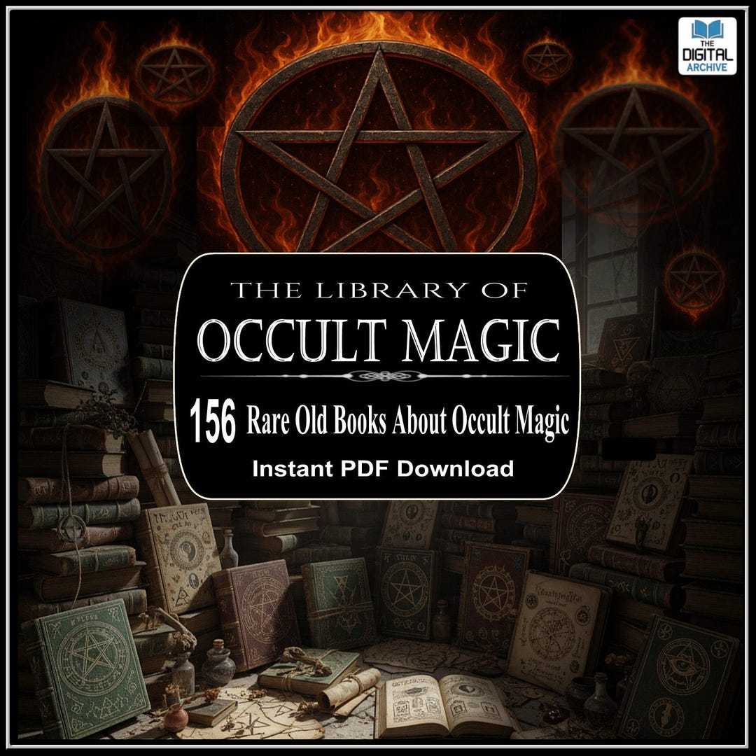 Rare Occult Magic Library 156 Books (instant PDF Download) - Etsy