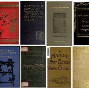 400 WOODWORKING BOOKS - Carpentry, Furniture Making, Wood Carving ...