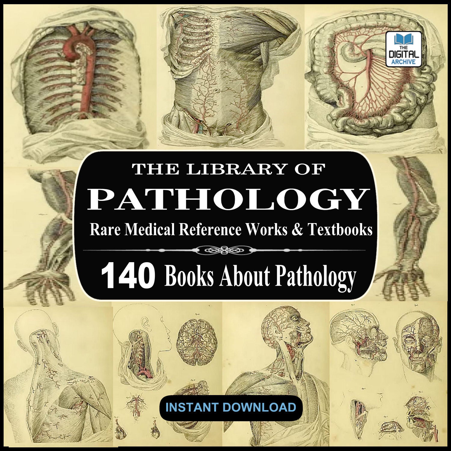 140 PATHOLOGY BOOKS: Post-mortem, Autopsy, Anatomy, Rare Vintage ...