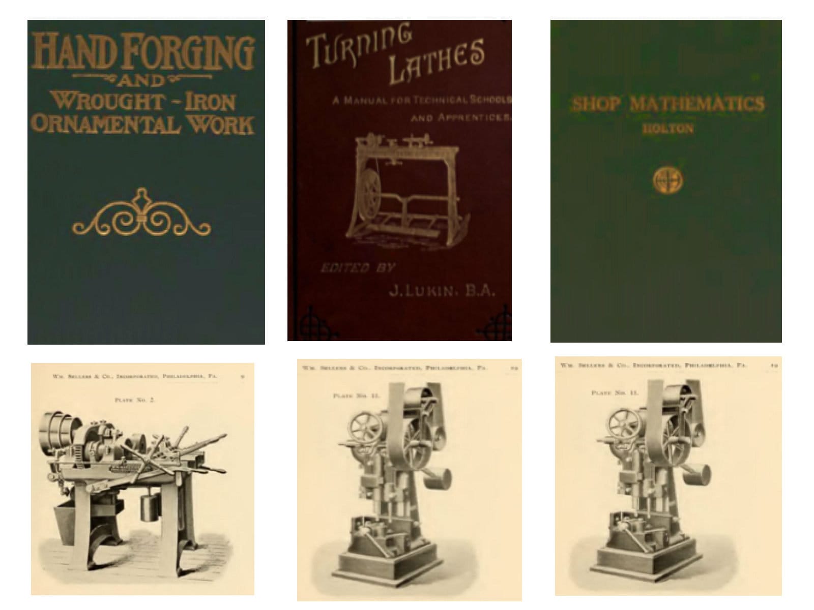 350 Machine Shop Books - Lathe, Milling, Blacksmithing, Metal Working ...