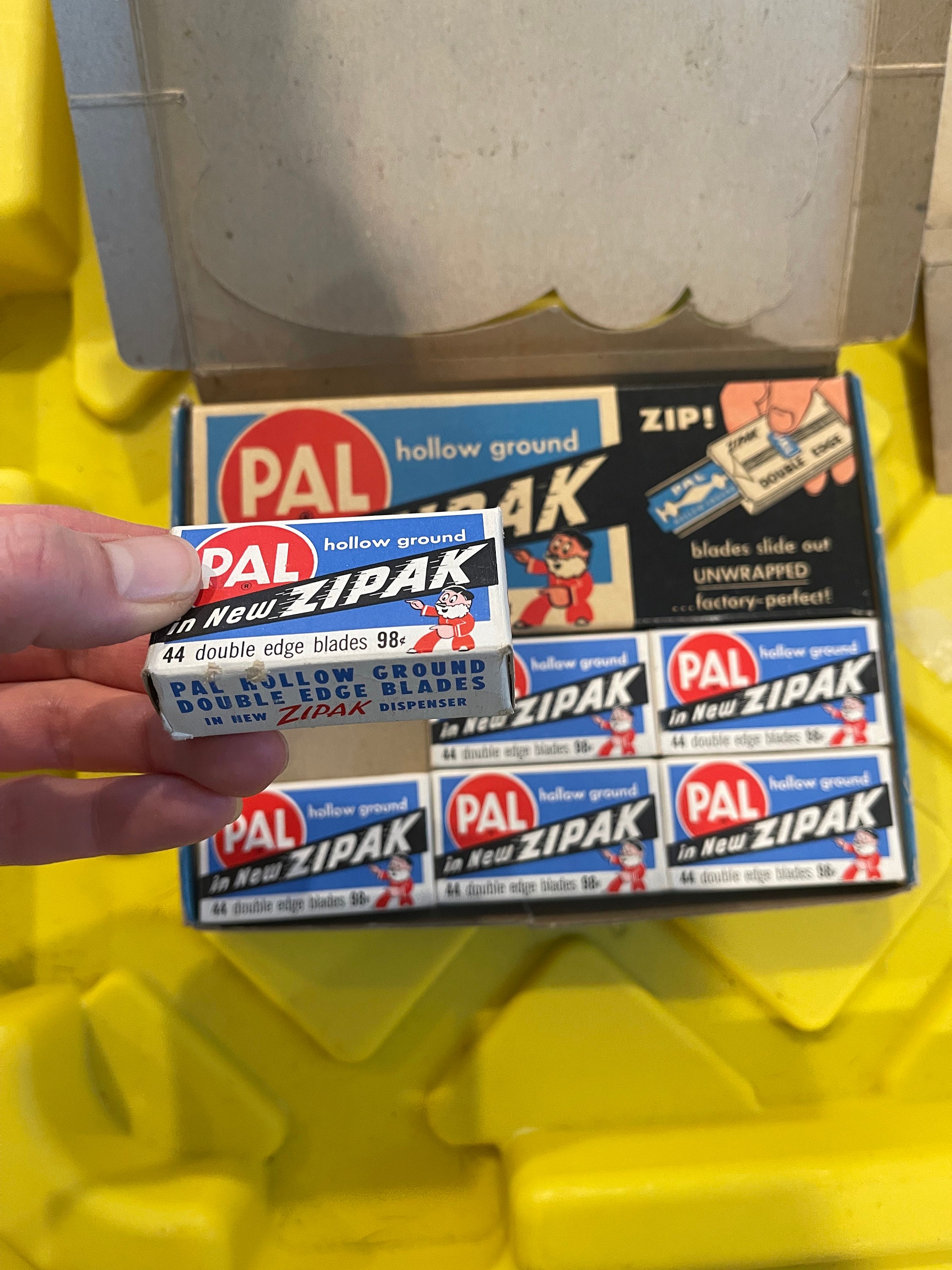 Vintage Razor Blade Store Displays Original Box NOS - Etsy