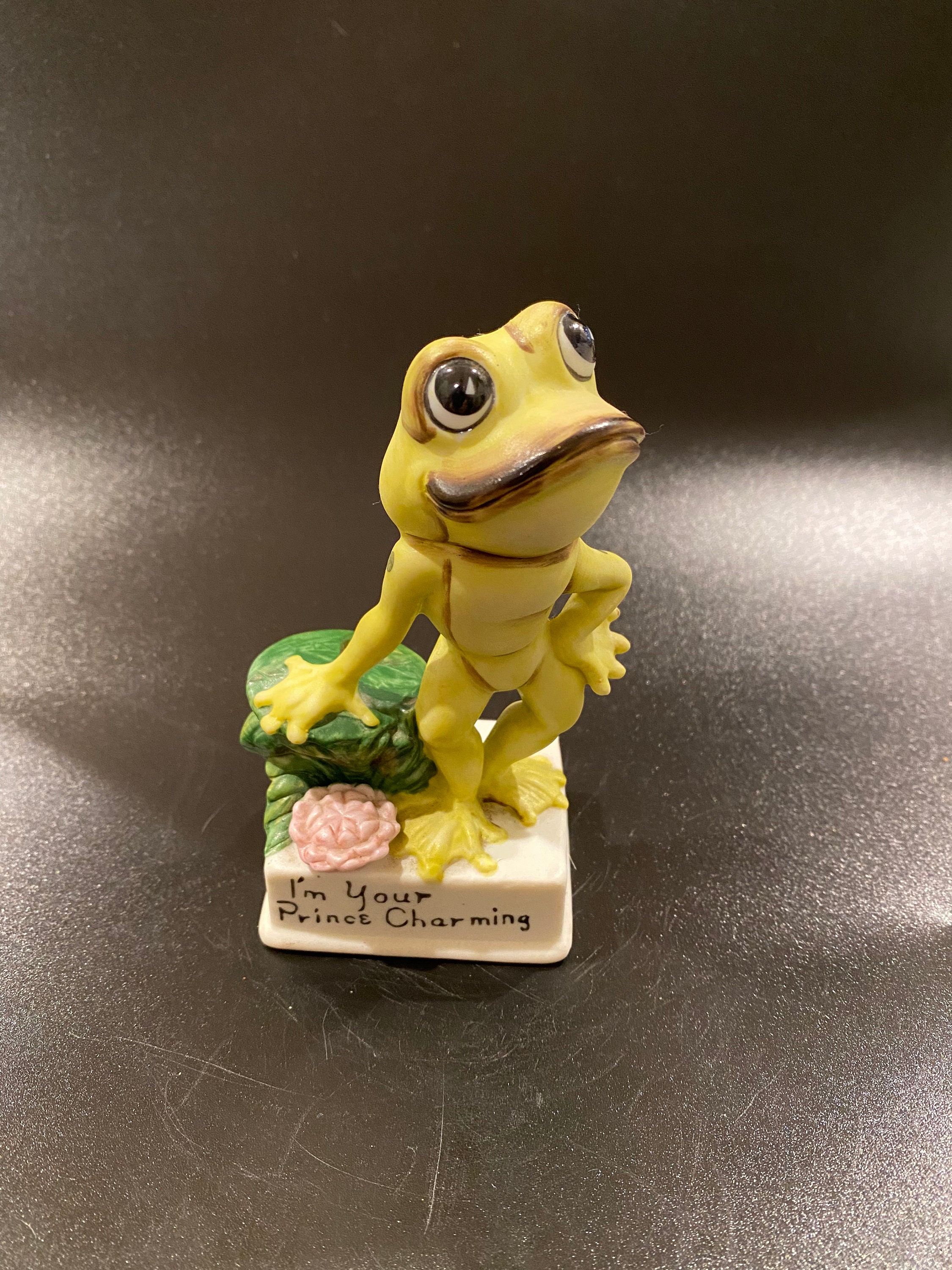 Vintage Muscular Frog Figurine Body Builder Gift Buff Frog “i’m Your ...