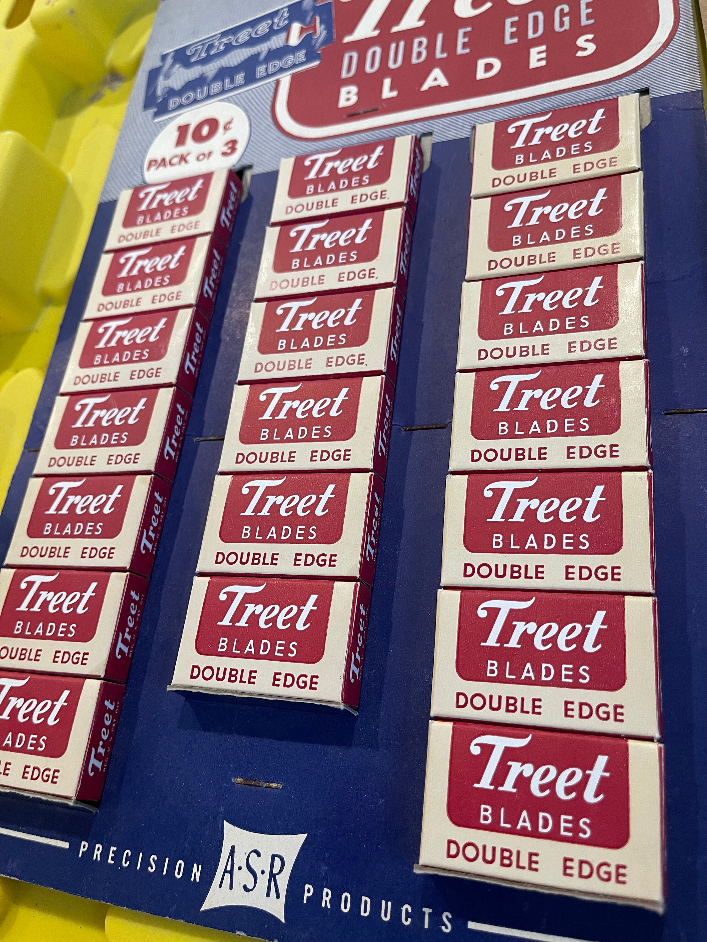 Vintage Razor Blade Store Displays Original Box NOS - Etsy