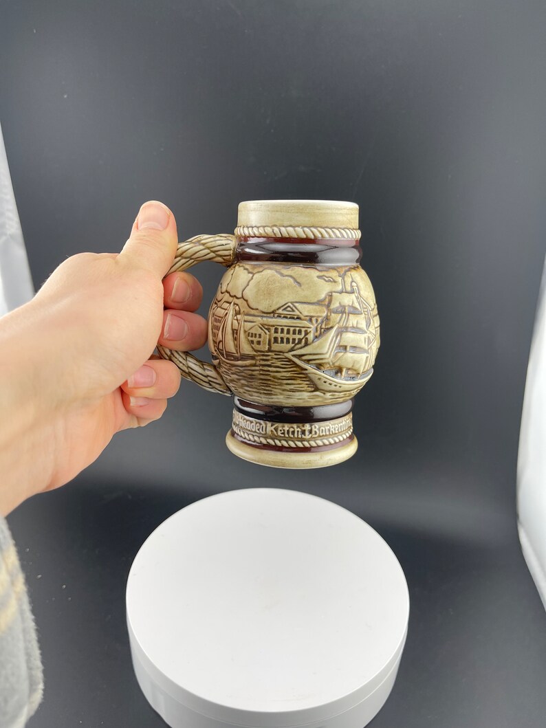AVON Mini Beer Stein 1982 Sailing Ship Themed Made in Brazil - Etsy
