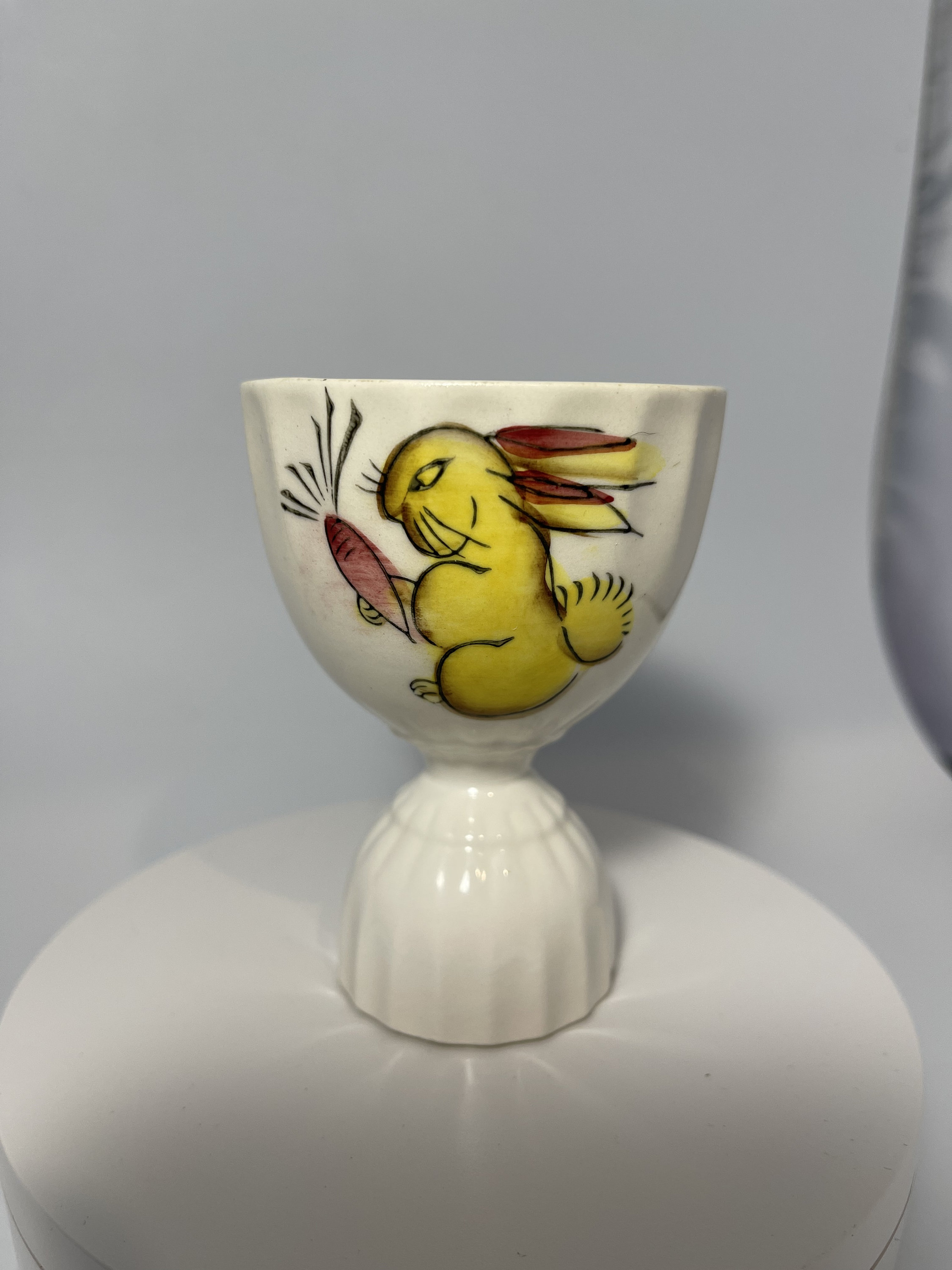 Vintage Egg Cup Bunny Rabbit - Etsy