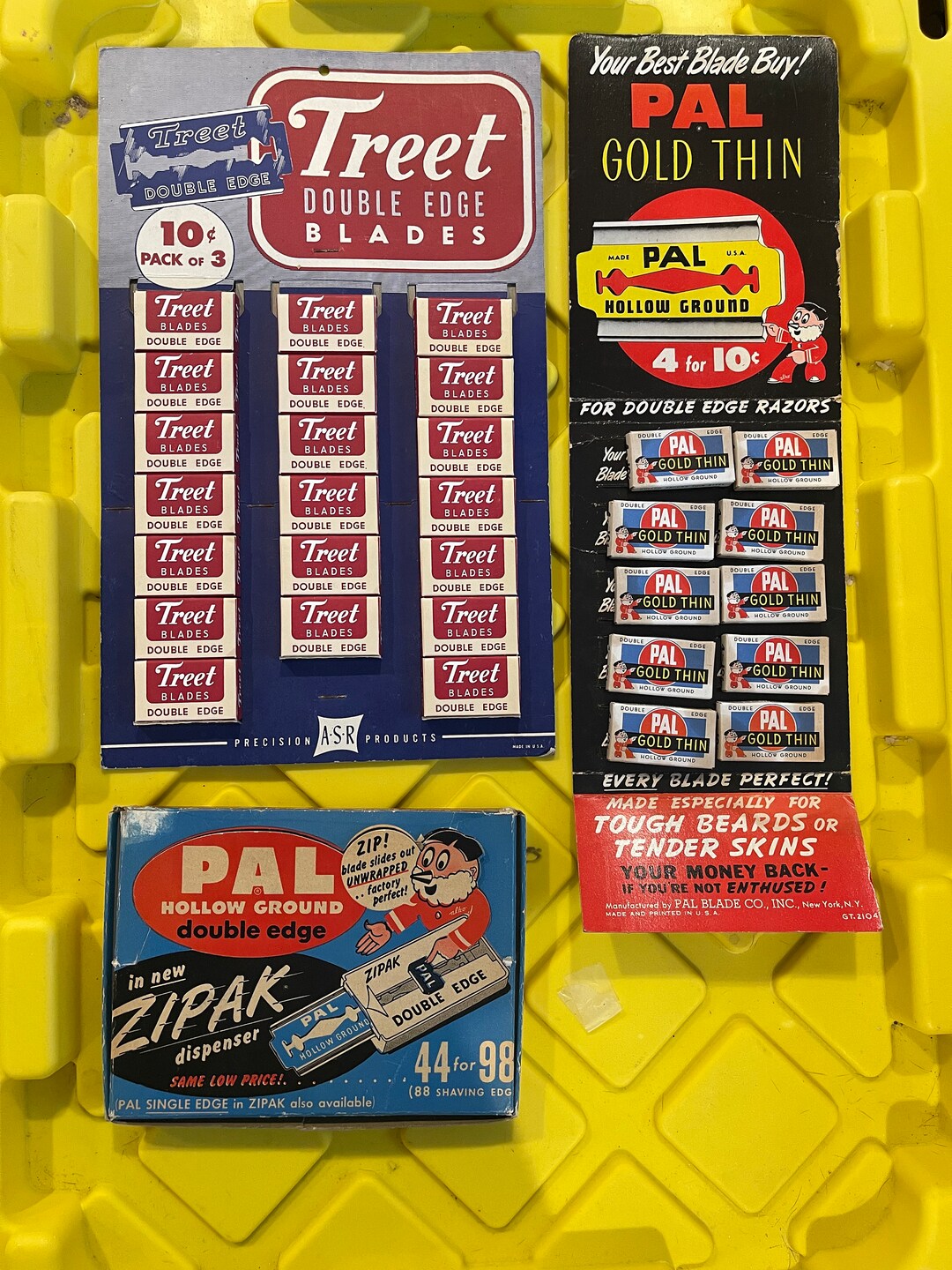 Vintage Razor Blade Store Displays Original Box NOS - Etsy