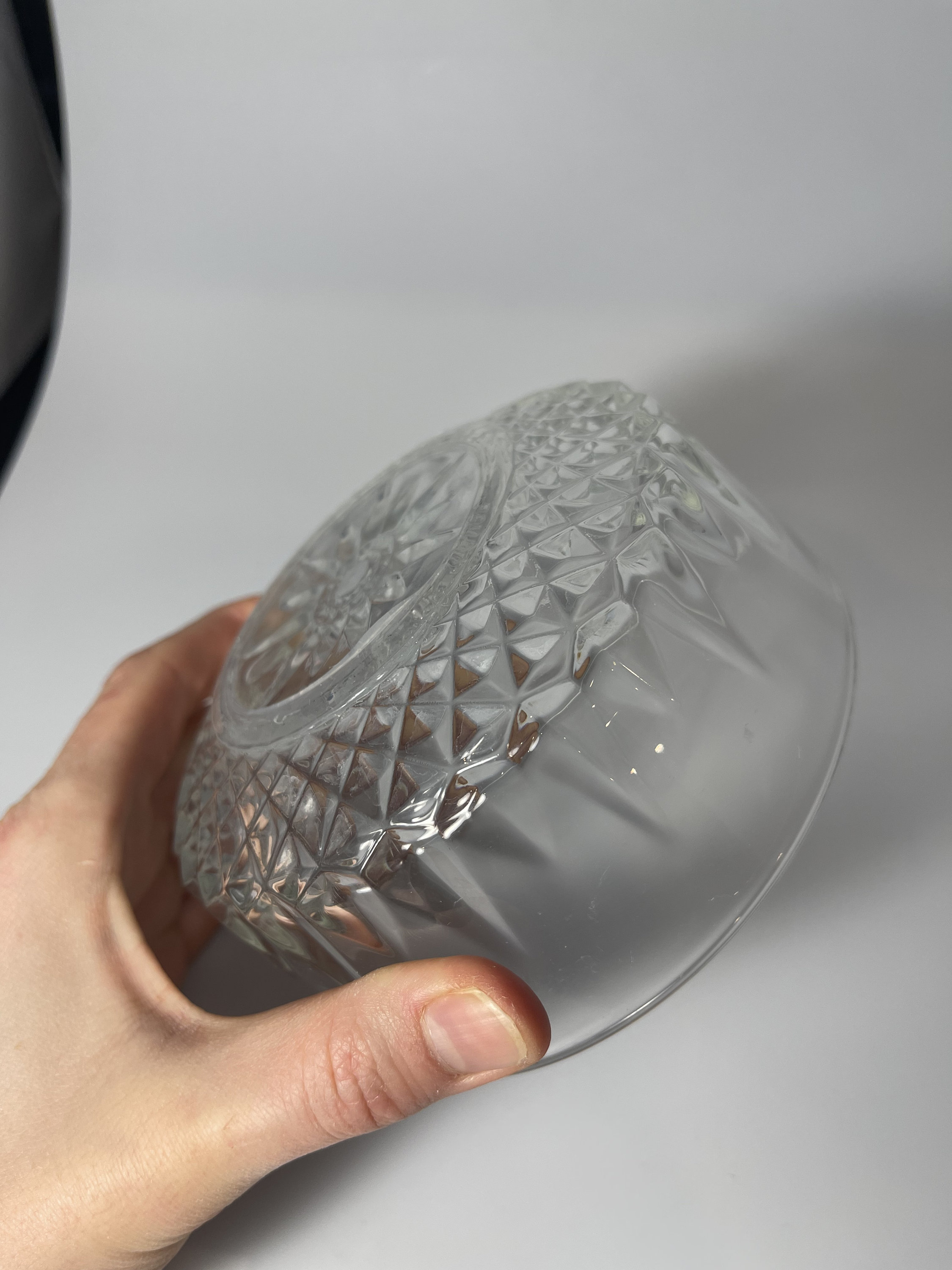 Vintage Arcoroc France Clear Glass Bowl or Candy Dish - Etsy