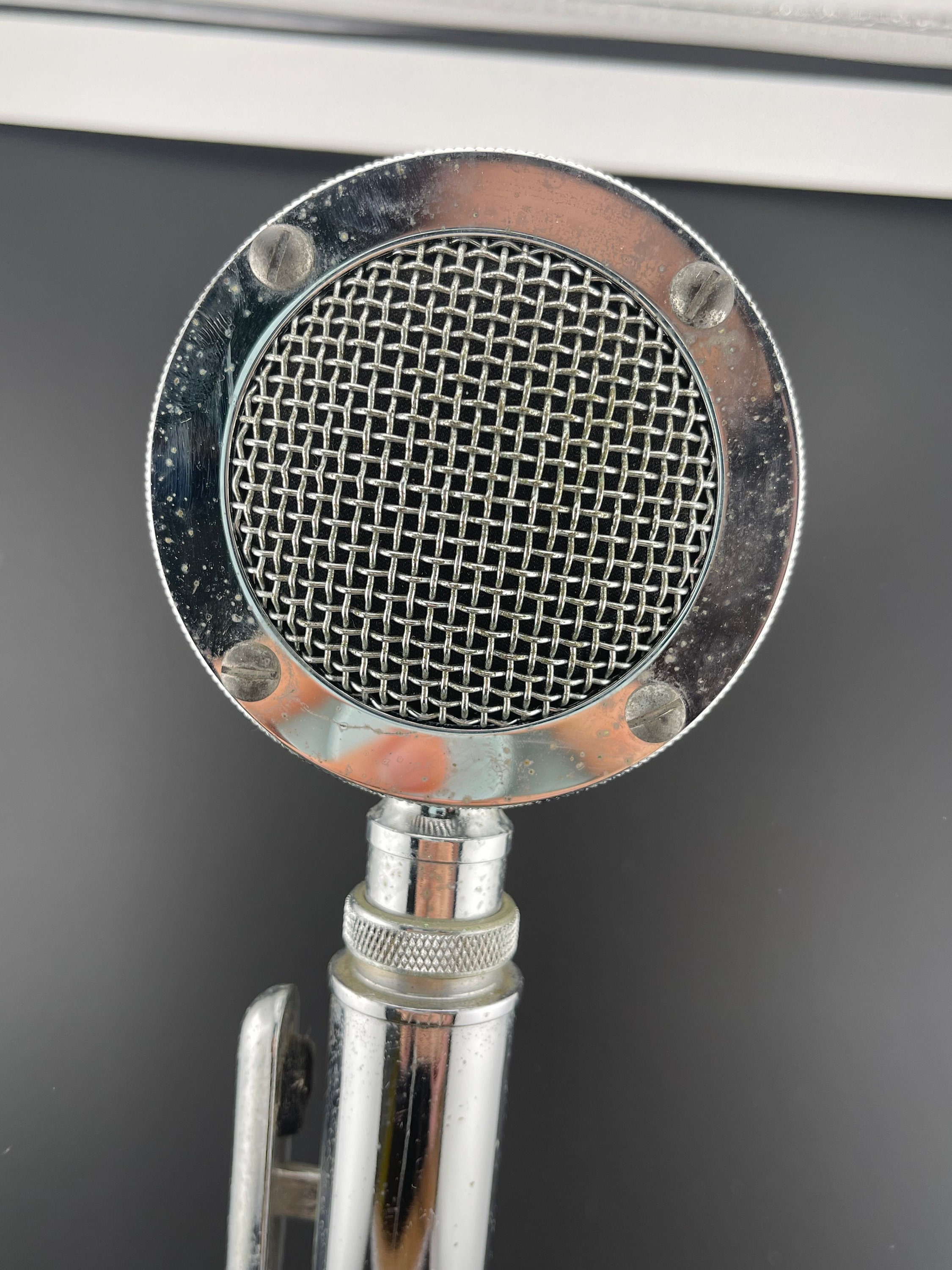 Vintage Astatic D-104 Standing Microphone With T-UGB Base & 4-pin ...