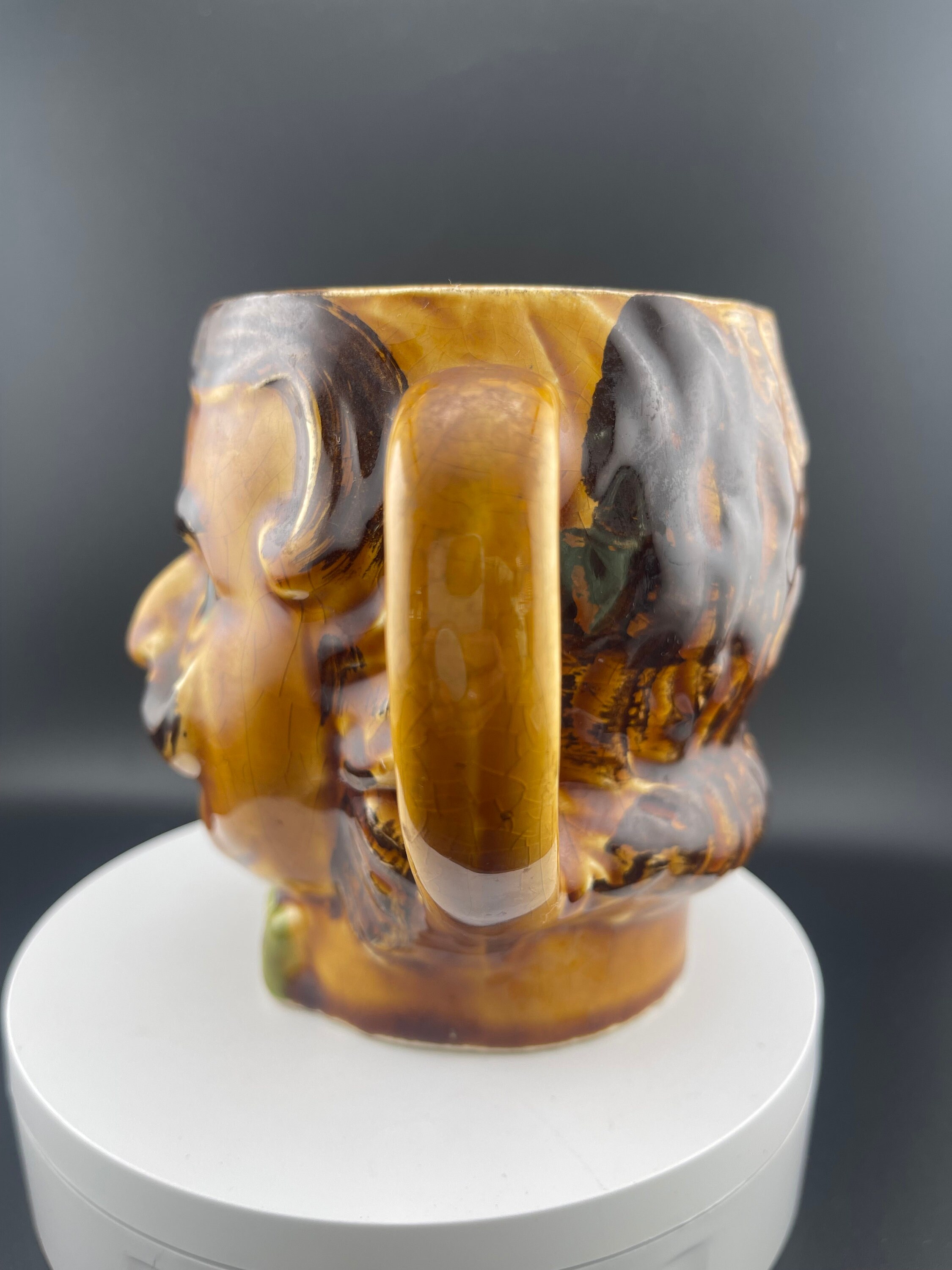 Vintage Toby Mustache Protecting Mug Made in Japan Wierd Mug - Etsy