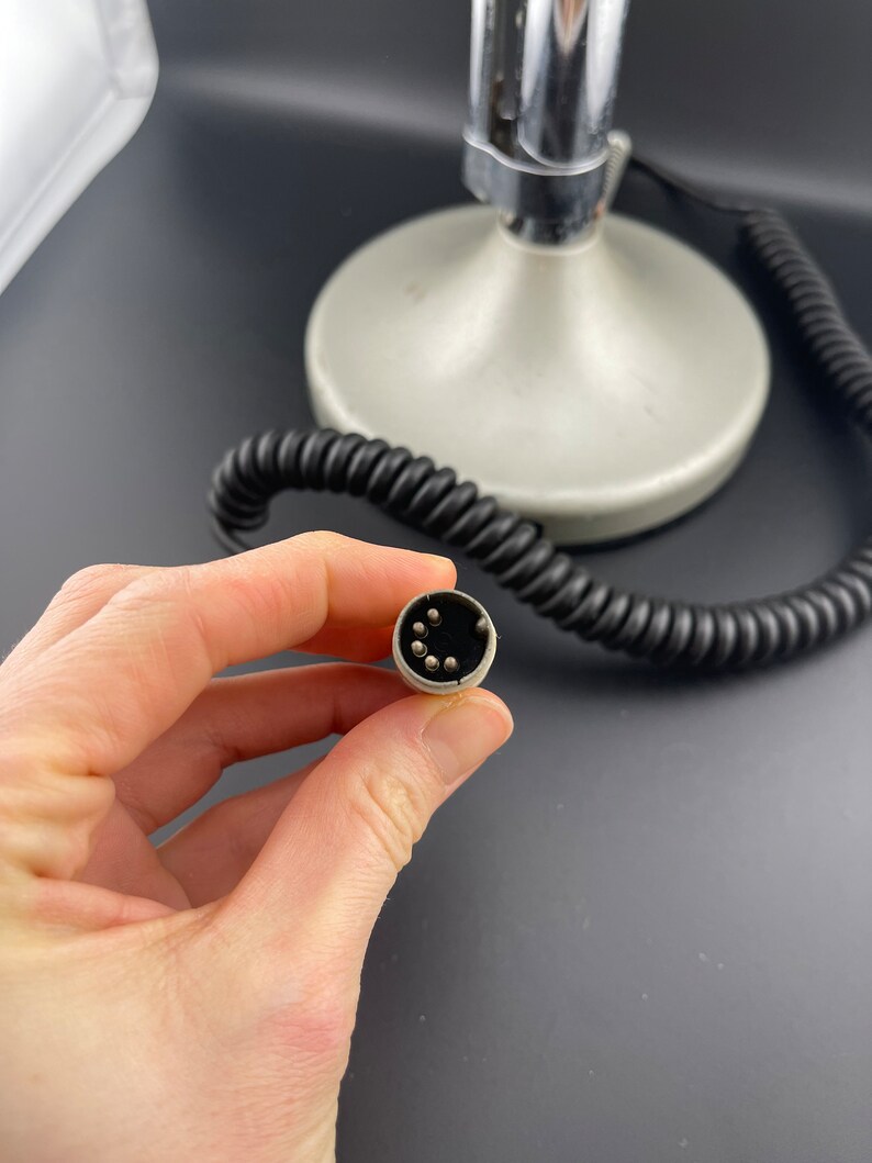 Vintage Astatic D-104 Standing Microphone With T-UGB Base & 4-pin ...